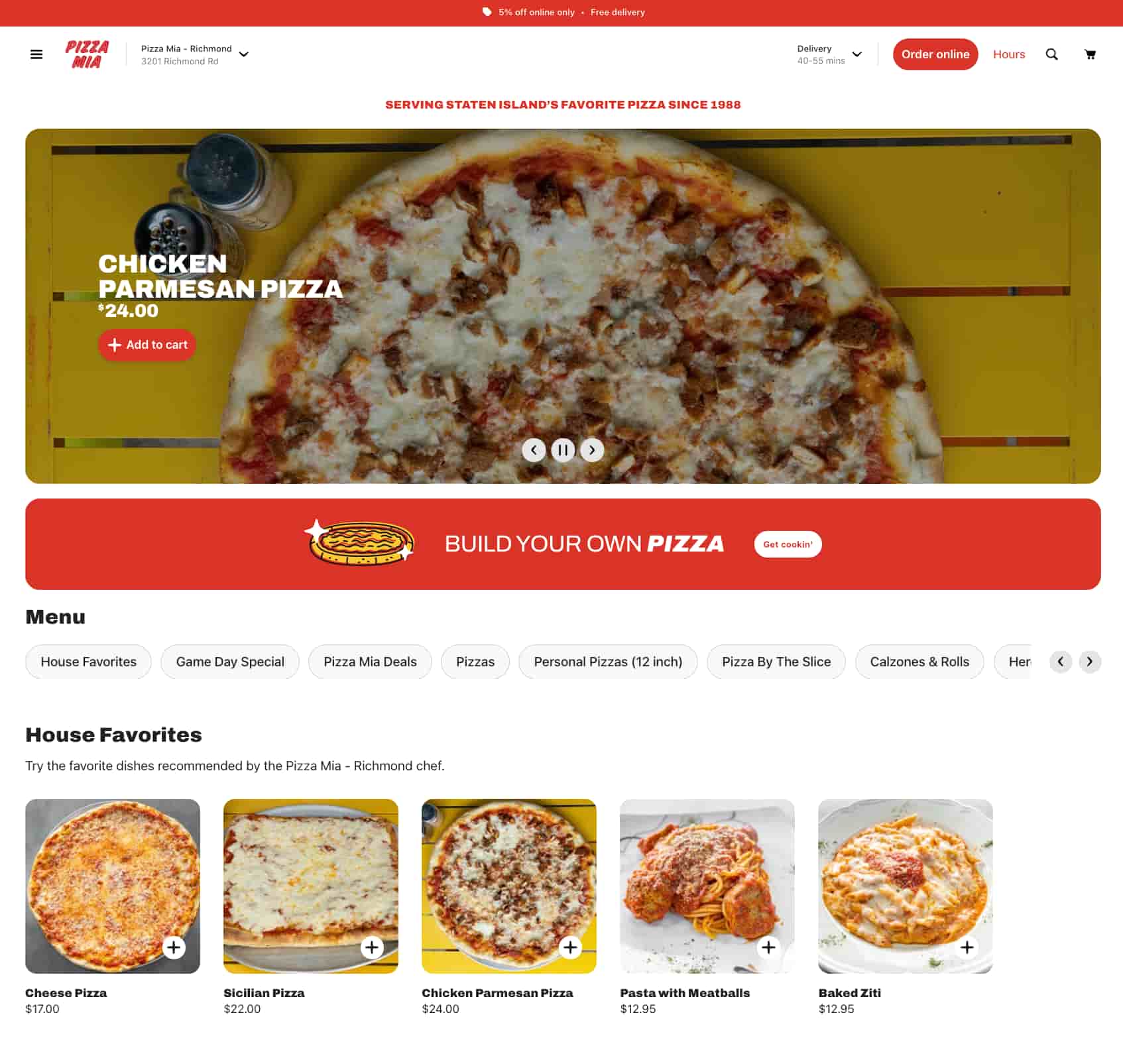Pizzeria Website - Slice - Built To Run And Grow Pizzerias